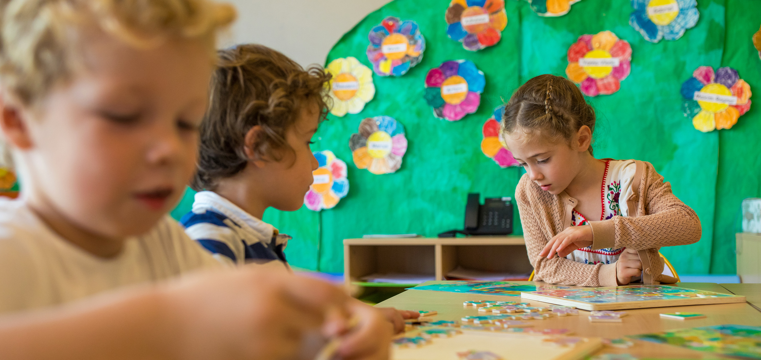 Institut Florimont kindergarten near Geneva, bilingual
